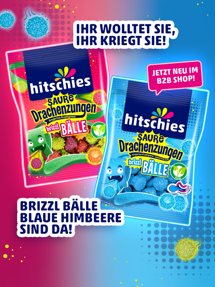 hitschies Nasch dein Ding. B2B-Onlineshop für Geschäftskunden